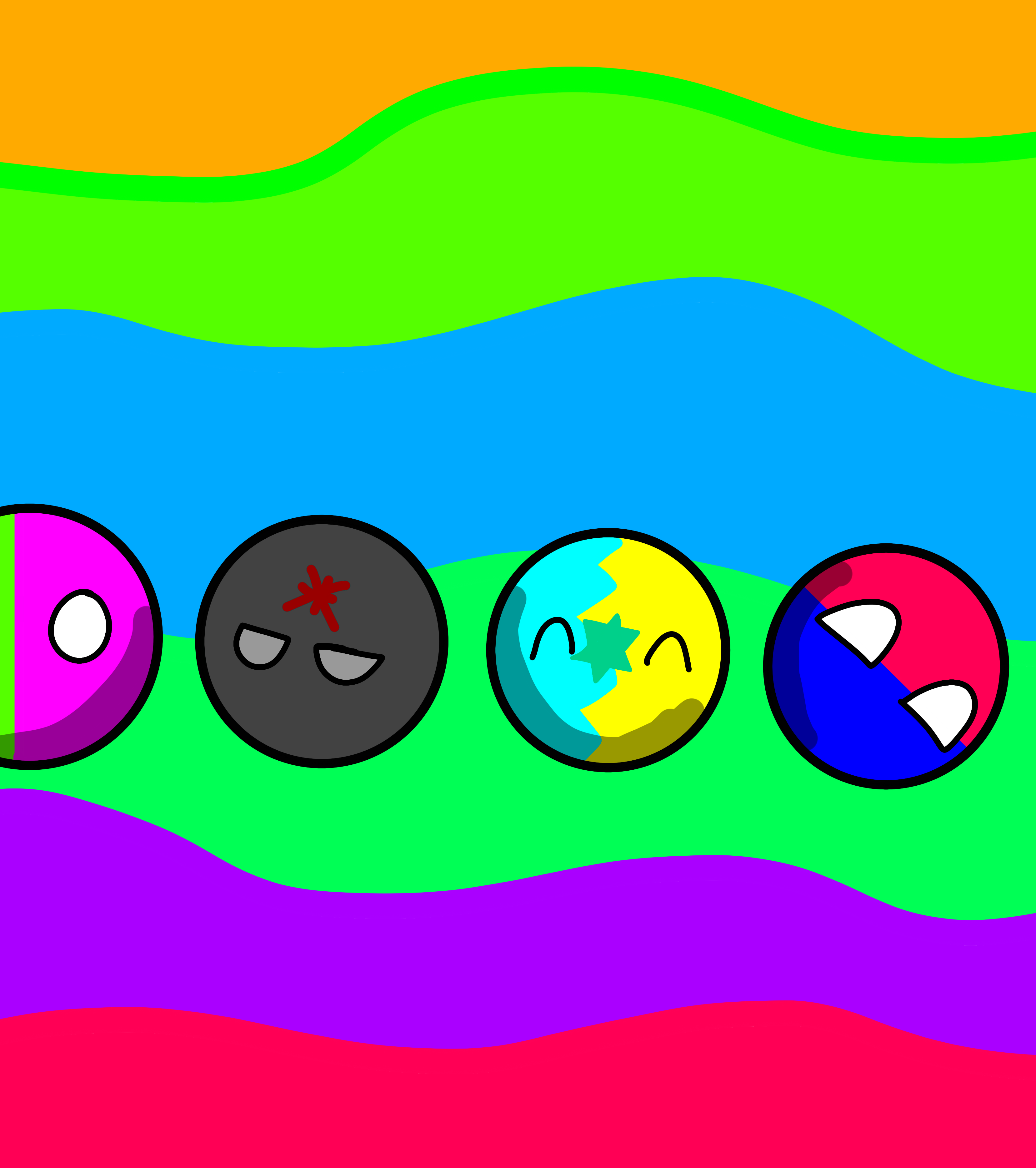 Character Balls - ibisPaint