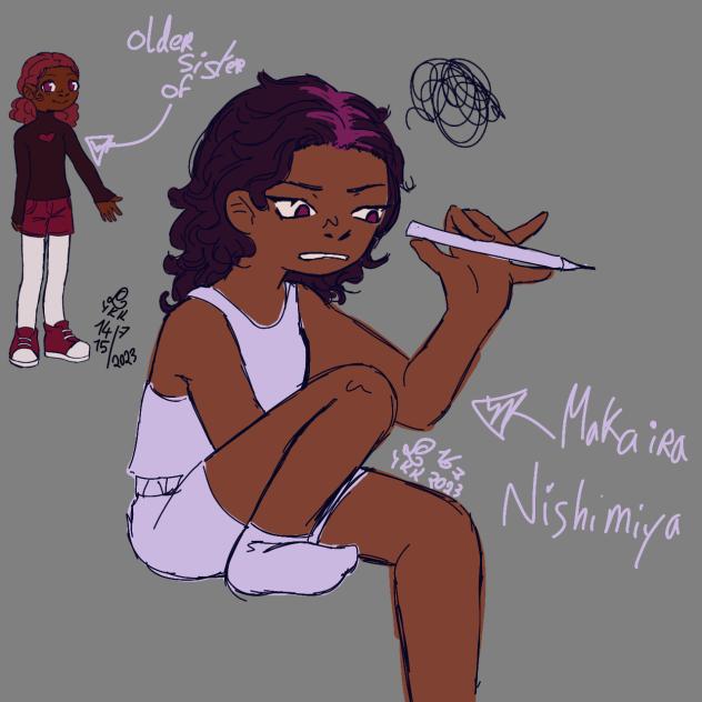 big sis Nishimiya - ibisPaint