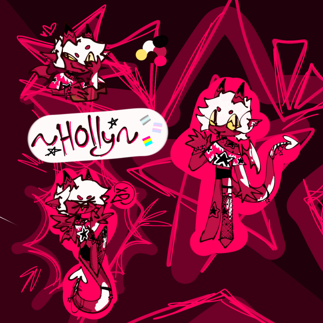 Holly re-design - ibisPaint