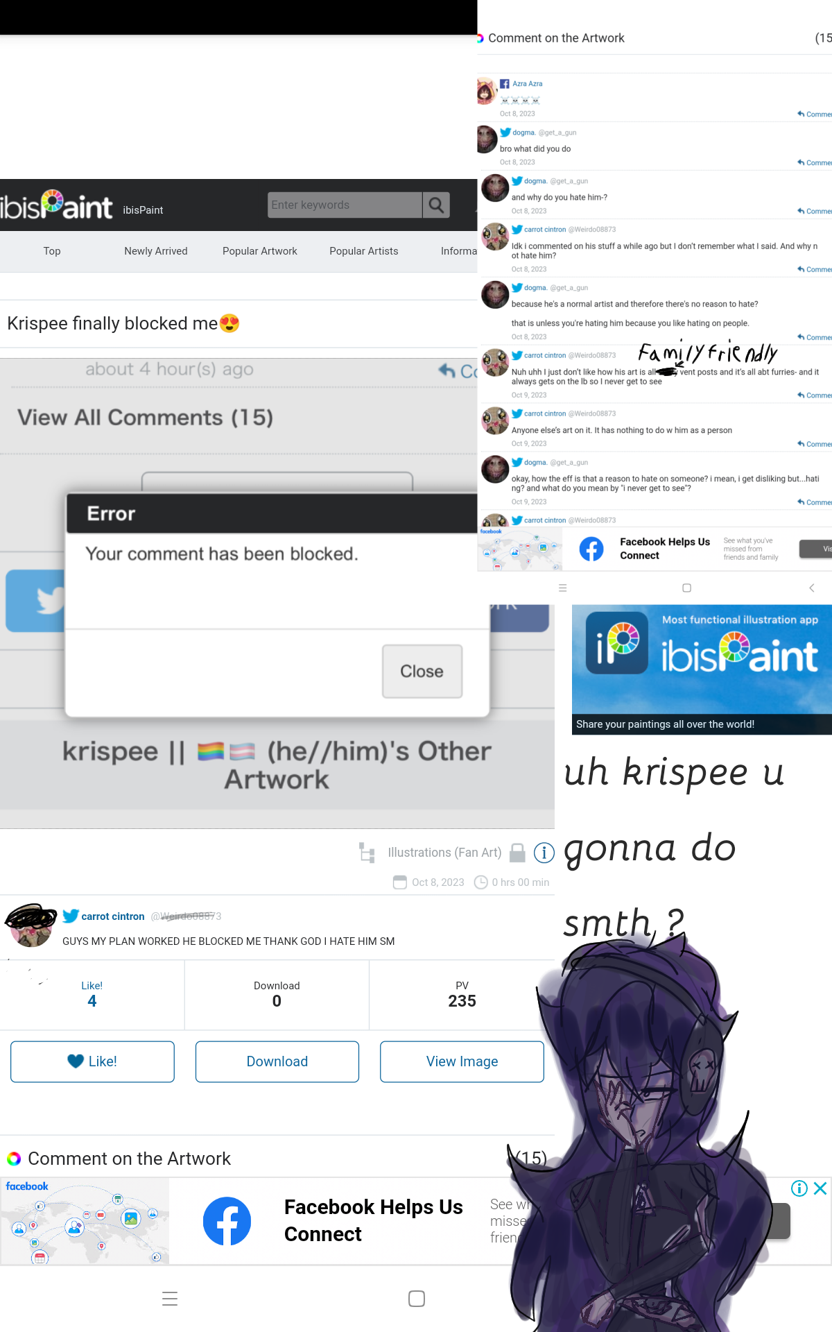 Whats wrong with Krispees art - ibisPaint