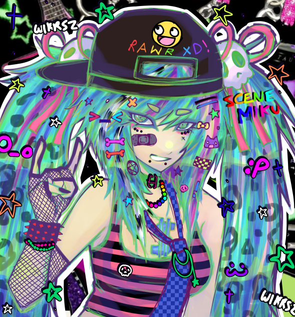 scene miku - ibisPaint