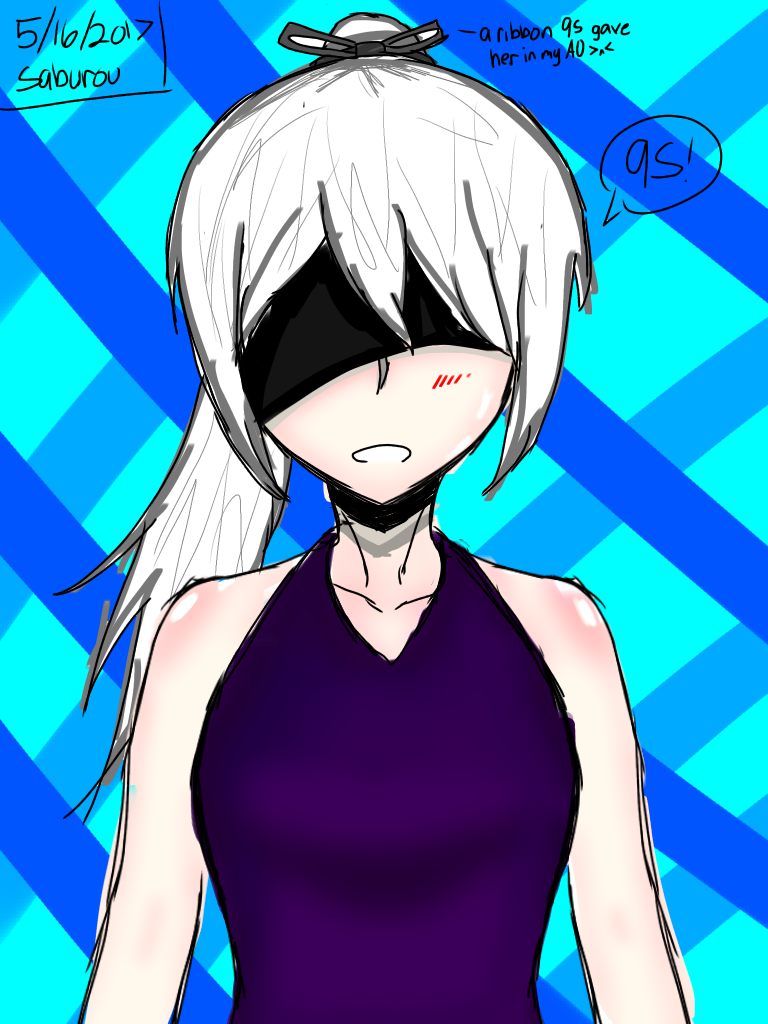 2B going to a prom with 9S - ibisPaint