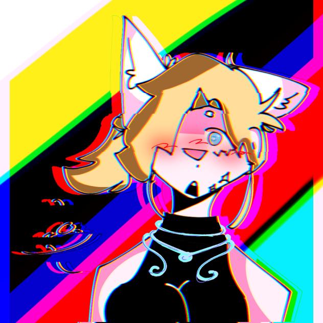 I love these glitch filters ( oc maker ) - ibisPaint