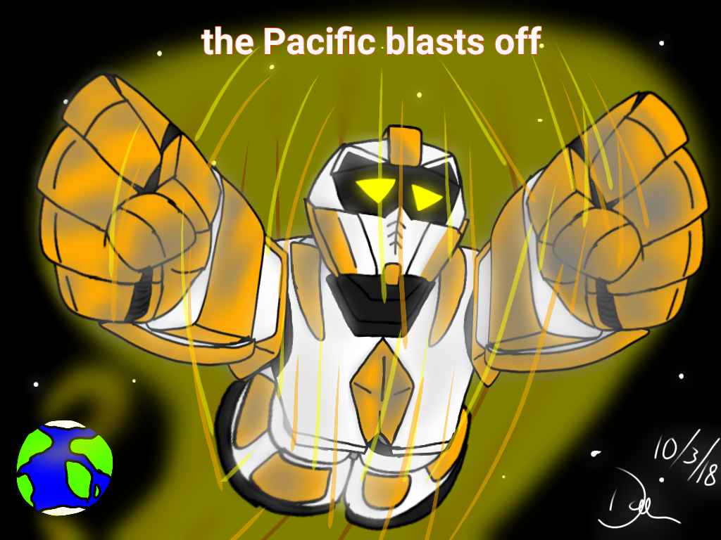 the pacific blasts off! - ibisPaint