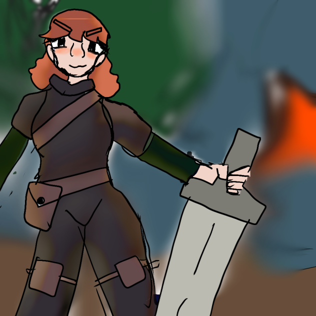 Jane the warrior - ibisPaint