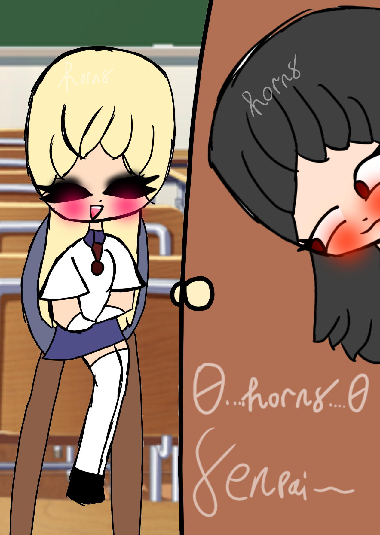 Notice Me Senpai~~ - ibisPaint