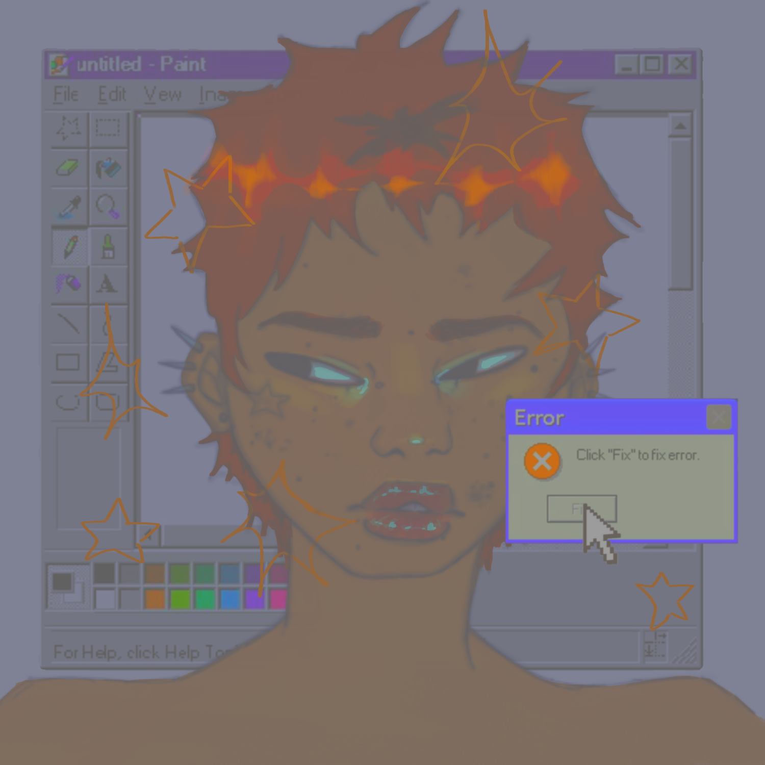 idk y2k lookin ig - ibisPaint