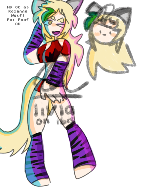 Vix as Roxanne Wolf - ibisPaint