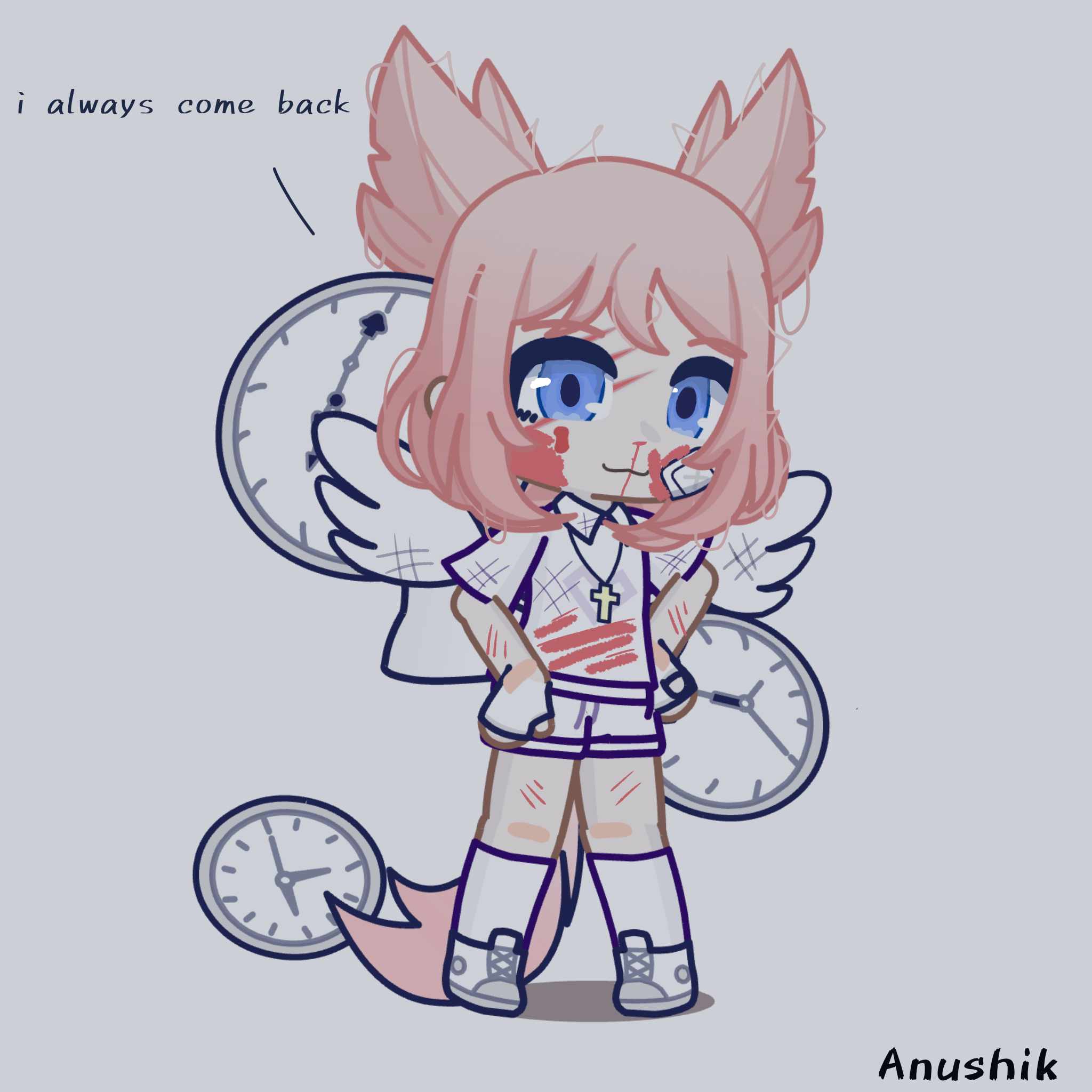 I always come back (old gacha oc) - ibisPaint