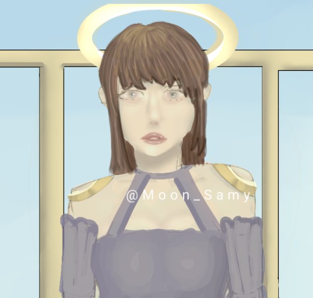 the unknown angel - ibisPaint