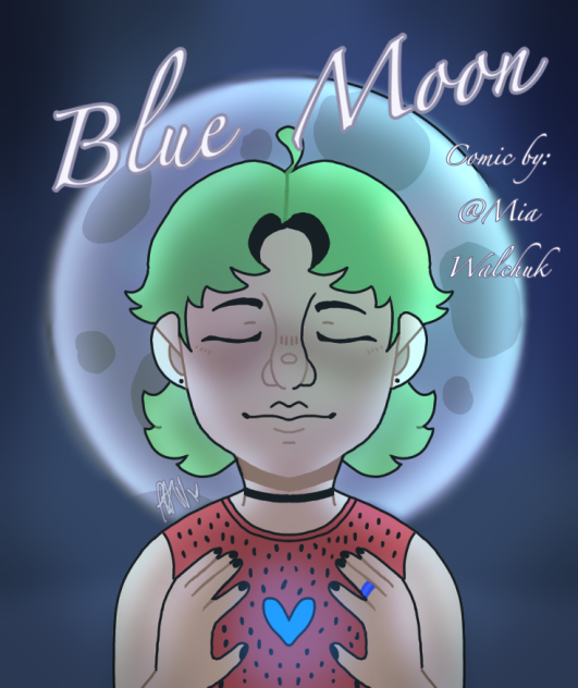💙 Blue Moon banner Entry 💙 - ibisPaint