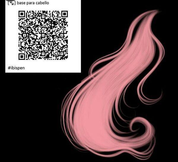 hair brush code - ibisPaint