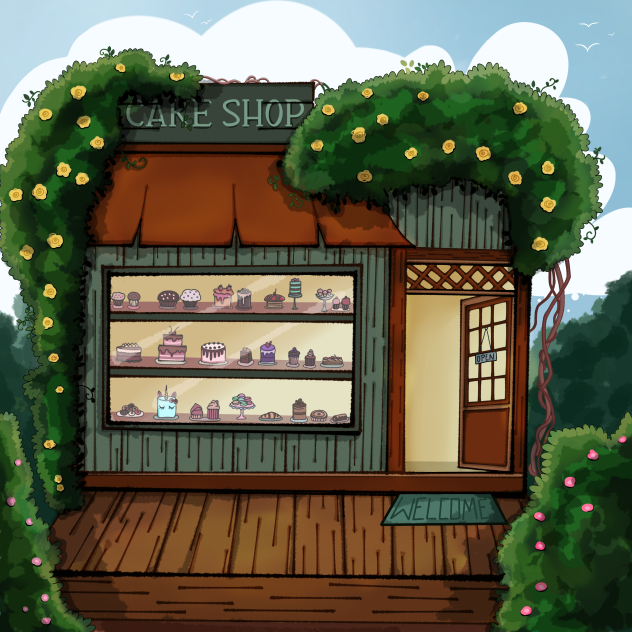 CAKE SHOP - ibisPaint