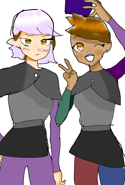 Luz x Amity - ibisPaint