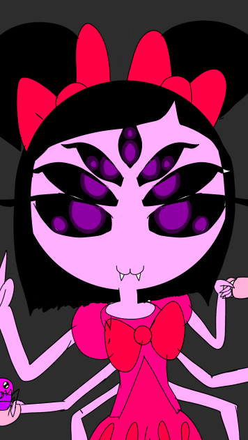Undertale muffet - ibisPaint