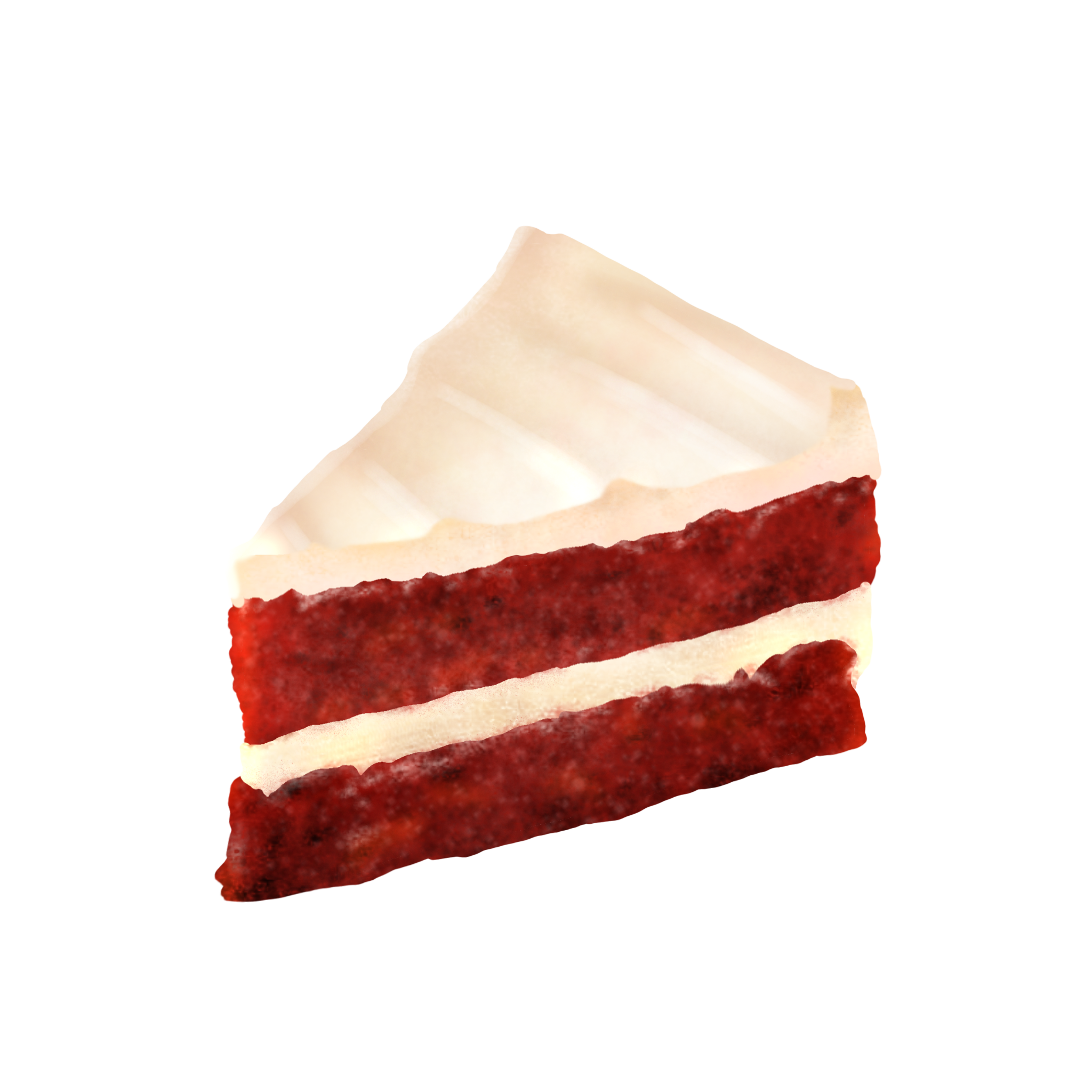 Red velvet cake - ibisPaint