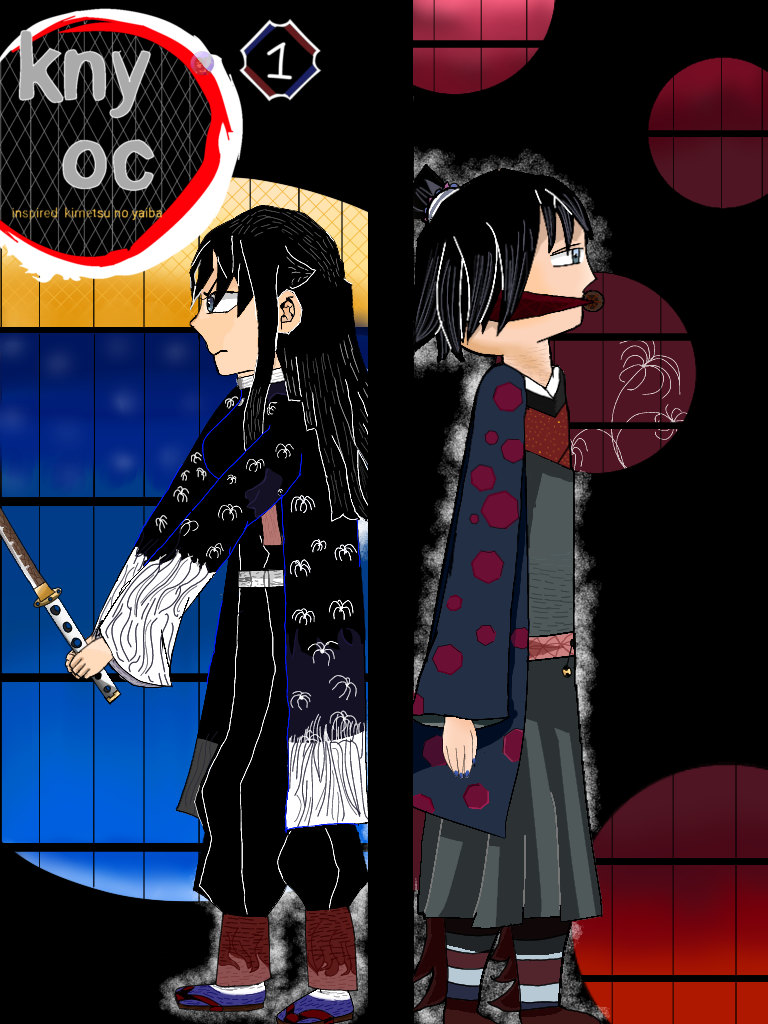 kny oc book cover my oc - ibisPaint