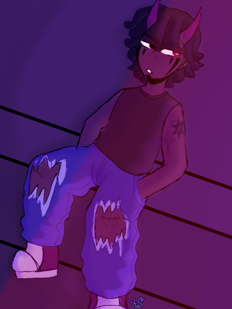 Random Demon Oc - ibisPaint