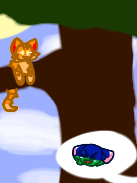 Venus got stuck in a tree - ibisPaint