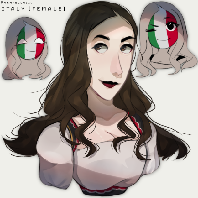 Italy 🇮🇹 - Countryhumans (+Humanized) - ibisPaint