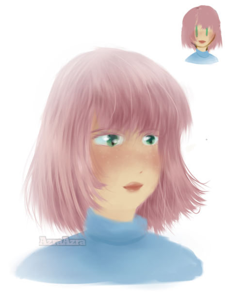 Random Colour Palette Challange Girl - ibisPaint