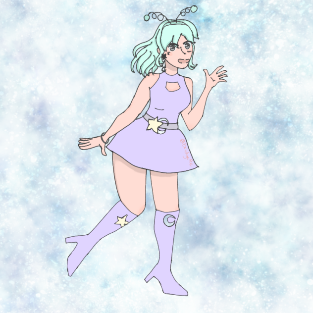 Space Girl - ibisPaint