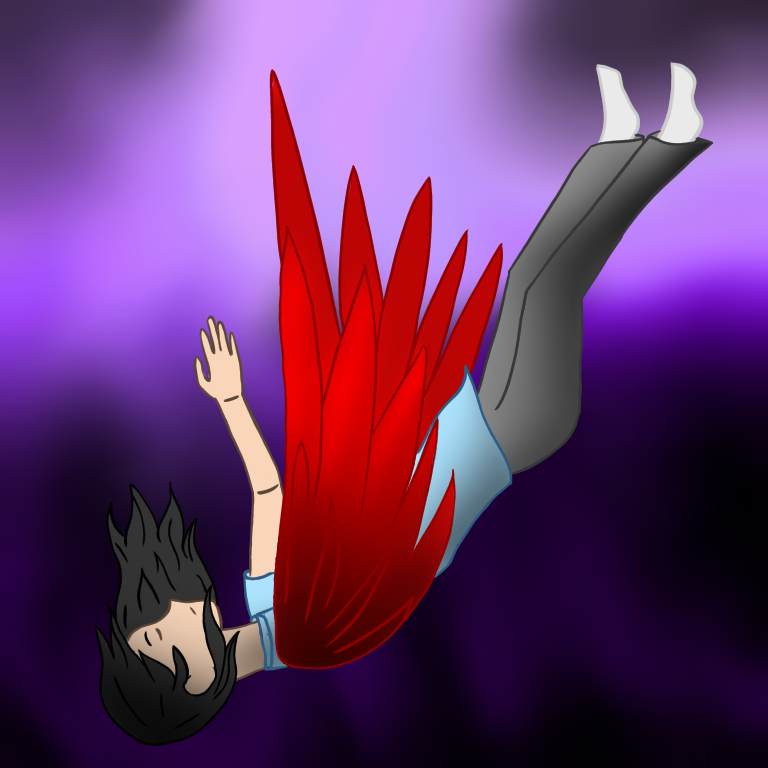 Free falling - ibisPaint