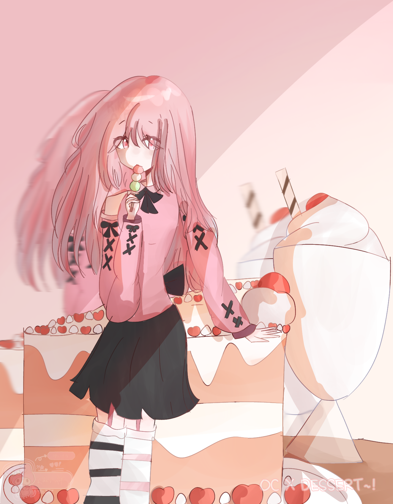 oc x dessert - ibisPaint