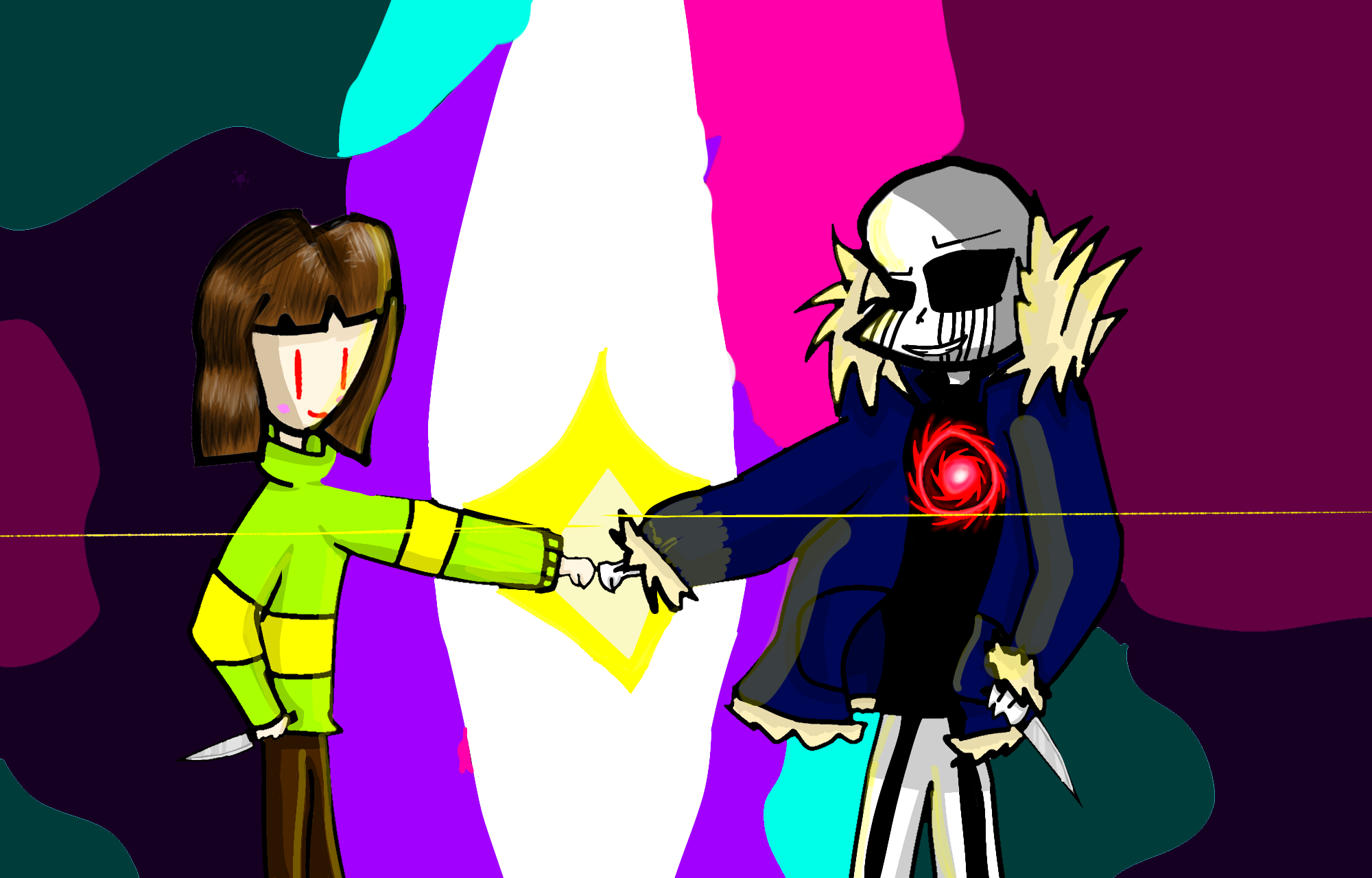 chara,killersans - ibisPaint