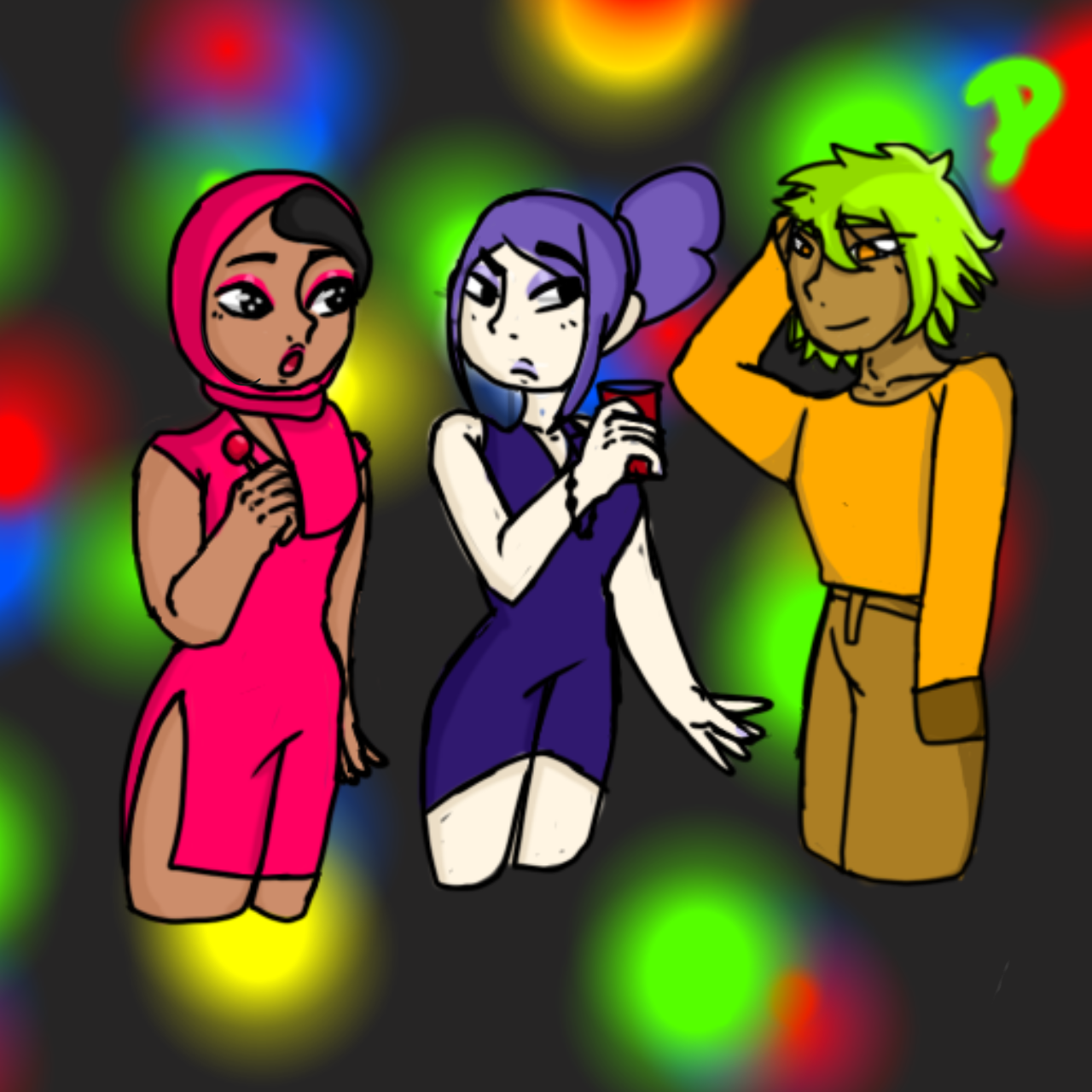 Lily, Zari, And Duolingo 😭 - ibisPaint