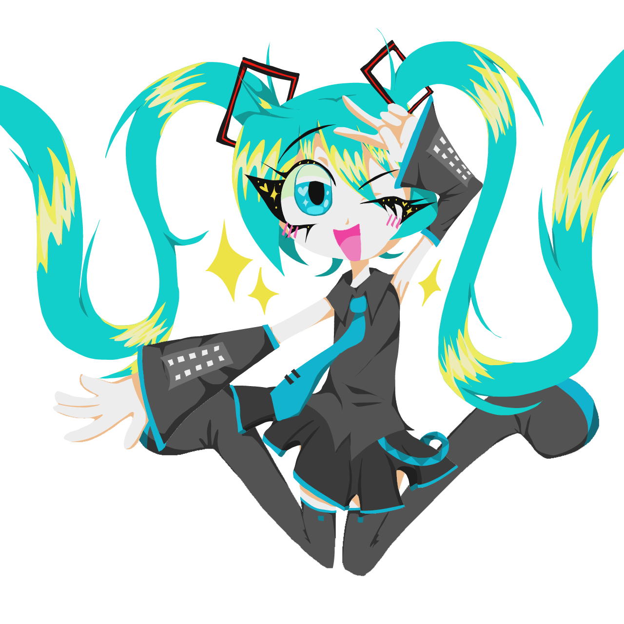 Miku inverted - ibisPaint
