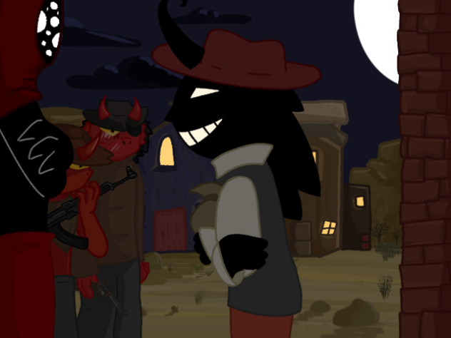 Stealing money animation 3 flash warning - ibisPaint