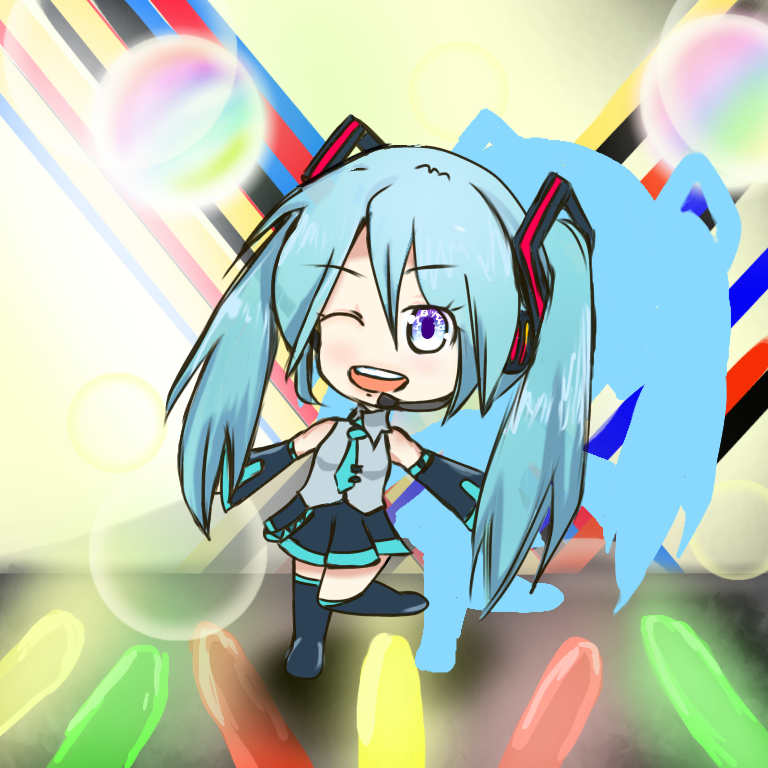 Speed Paint Miku - ibisPaint