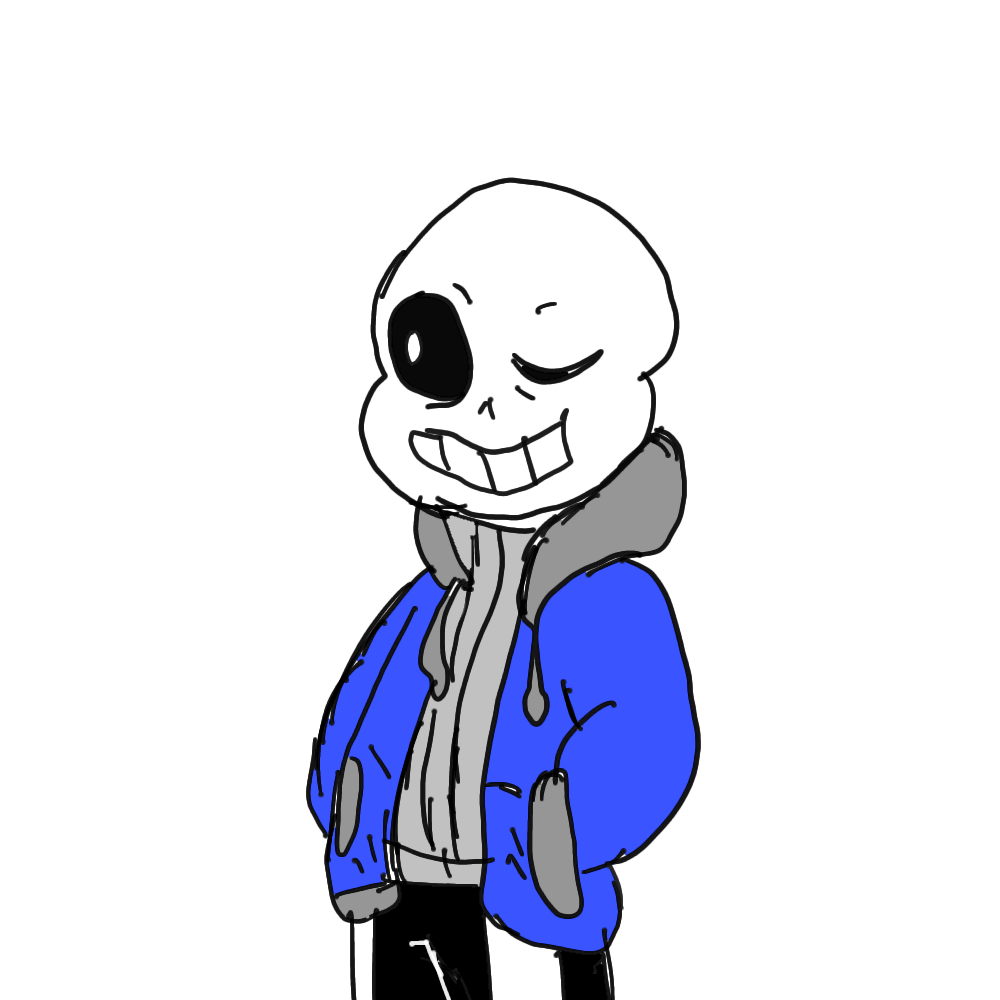 sans how I draw him at least - ibisPaint