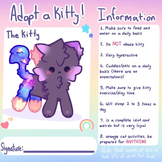 ADOPT A KITTY!!!! - ibisPaint