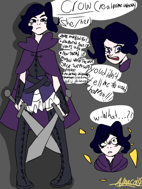 Crow ref sheet - ibisPaint