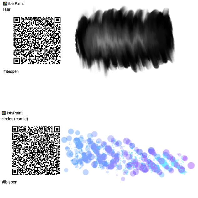 some brushes - ibisPaint