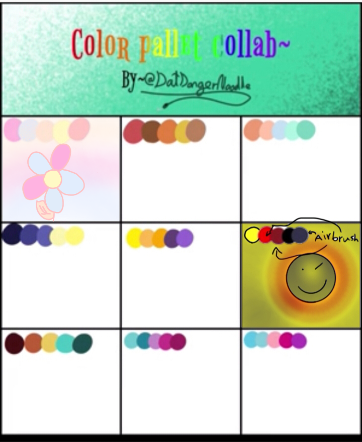 Color Pallet Collab 🌈 - ibisPaint
