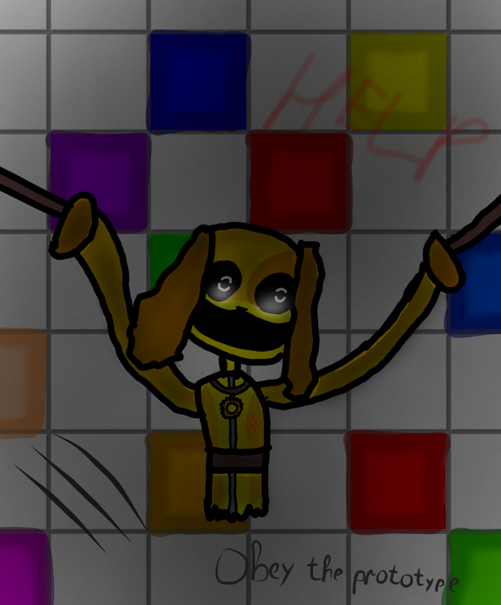 Poppy playtime dogday - ibisPaint