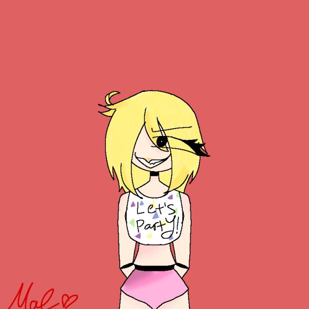Human Toy Chica - ibisPaint