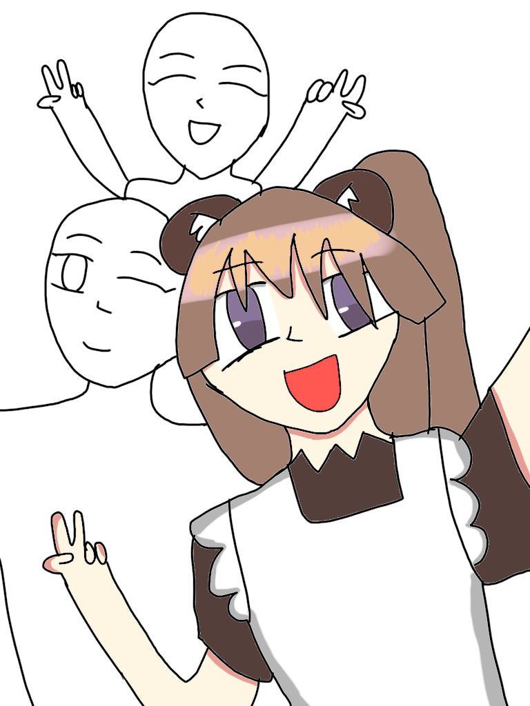 Selfie collab - ibisPaint