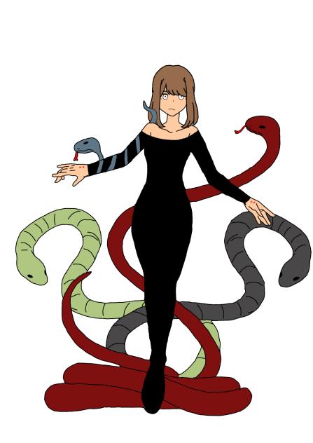 snake woman - ibisPaint