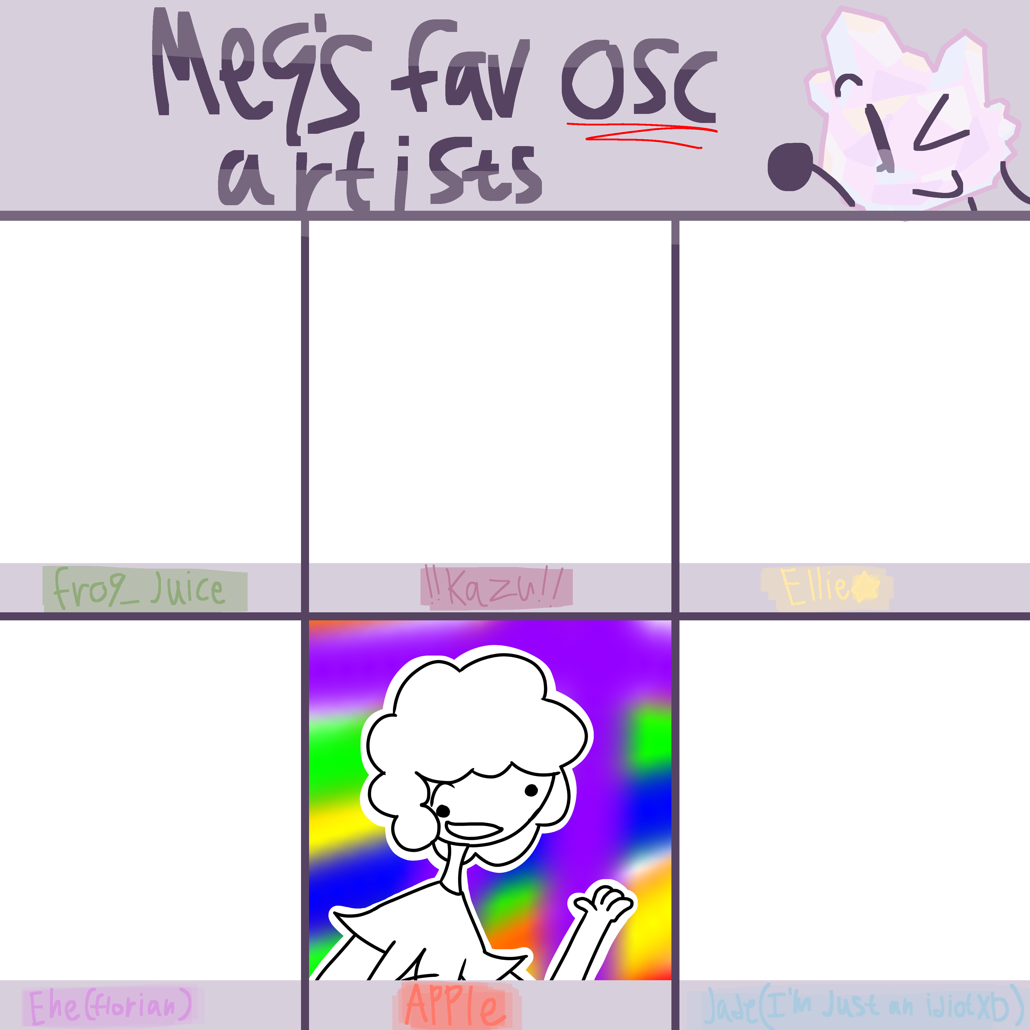 Meg’s Fav OSC Artists Collab - ibisPaint