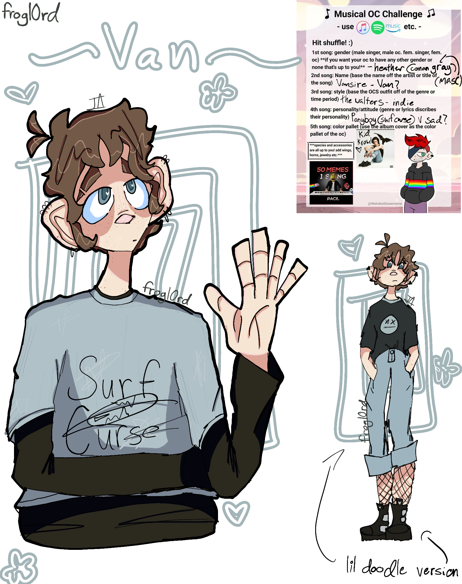 Musical oc challenge (Van) =) - ibisPaint