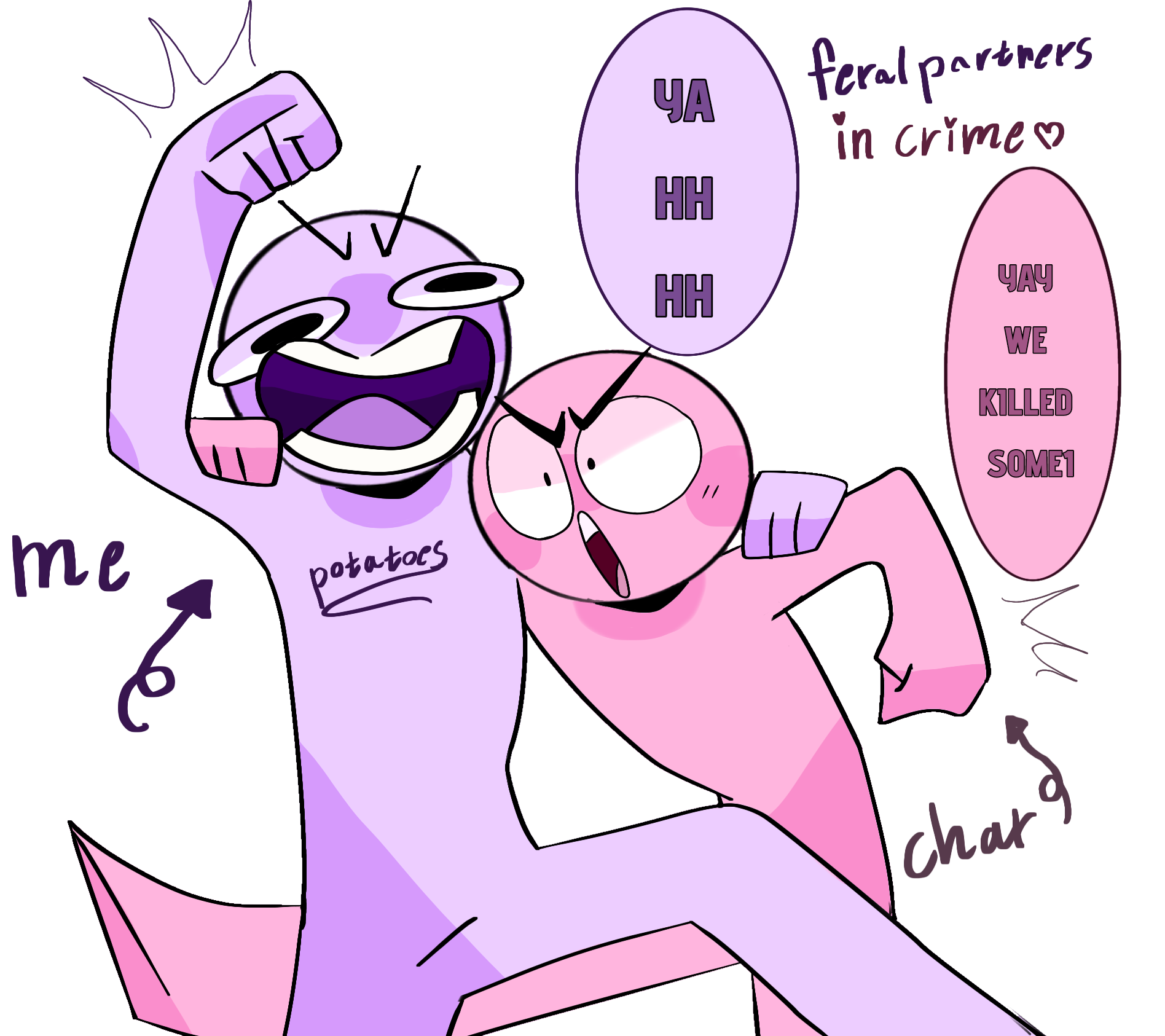 partners in crime - ibisPaint