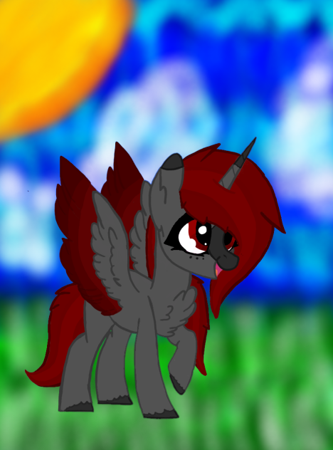 Blood Moon the princess of creativity - ibisPaint