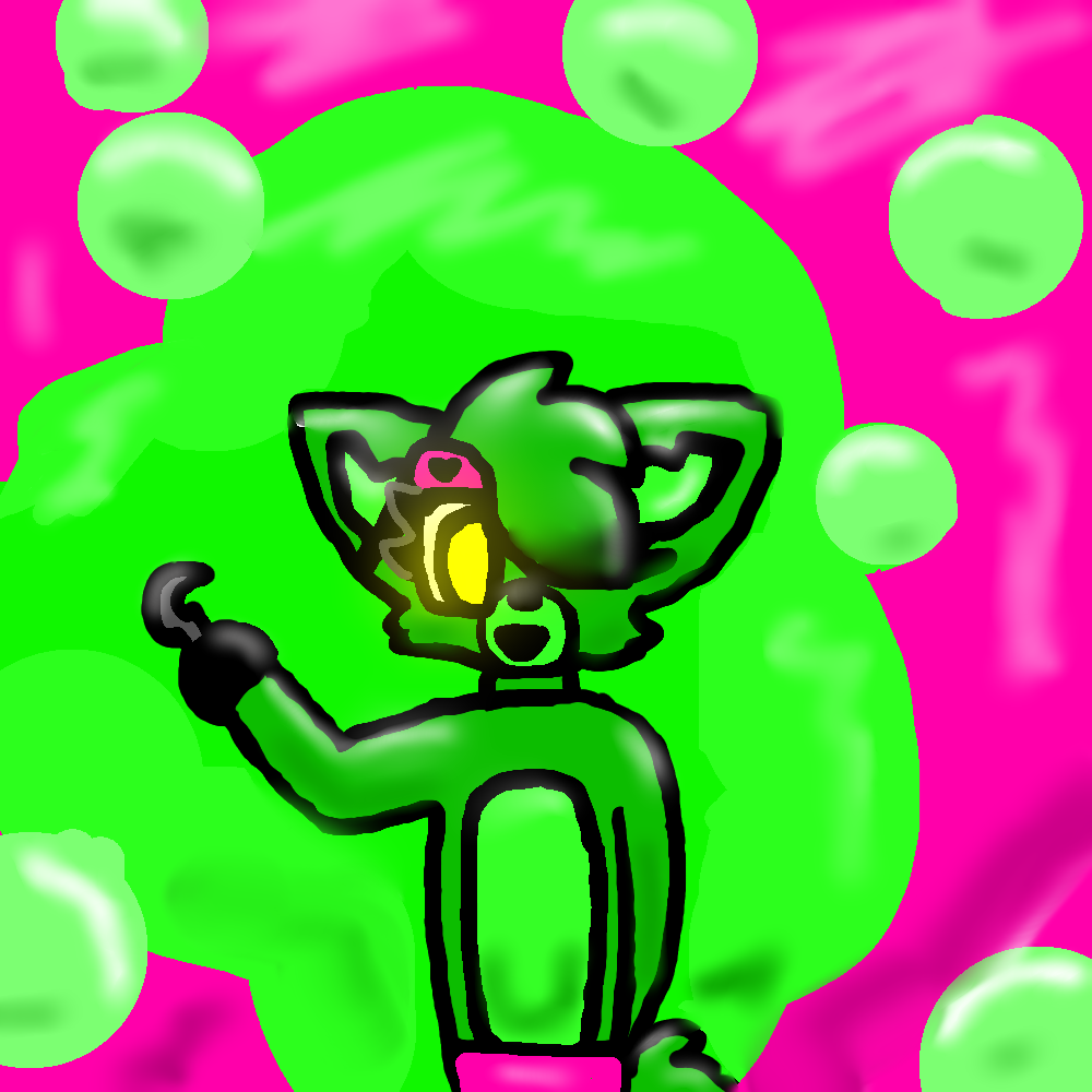 lime the pirate fox - ibisPaint