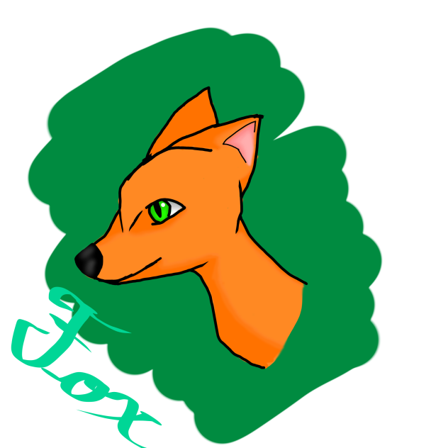 Cute Fox Digital Art - ibisPaint