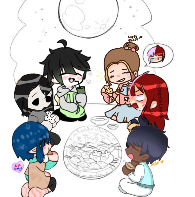 Picnic Collab!(Finished!) - ibisPaint