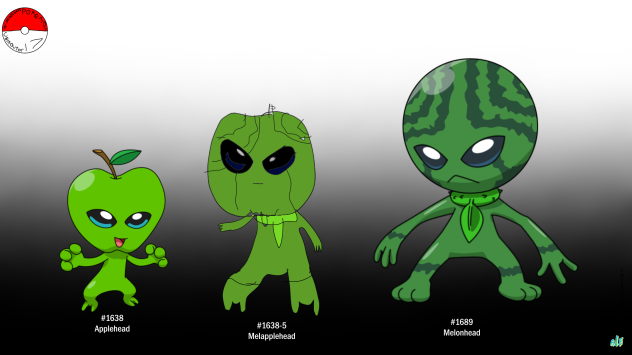 Applehead Melapplehead Melonhead - ibisPaint